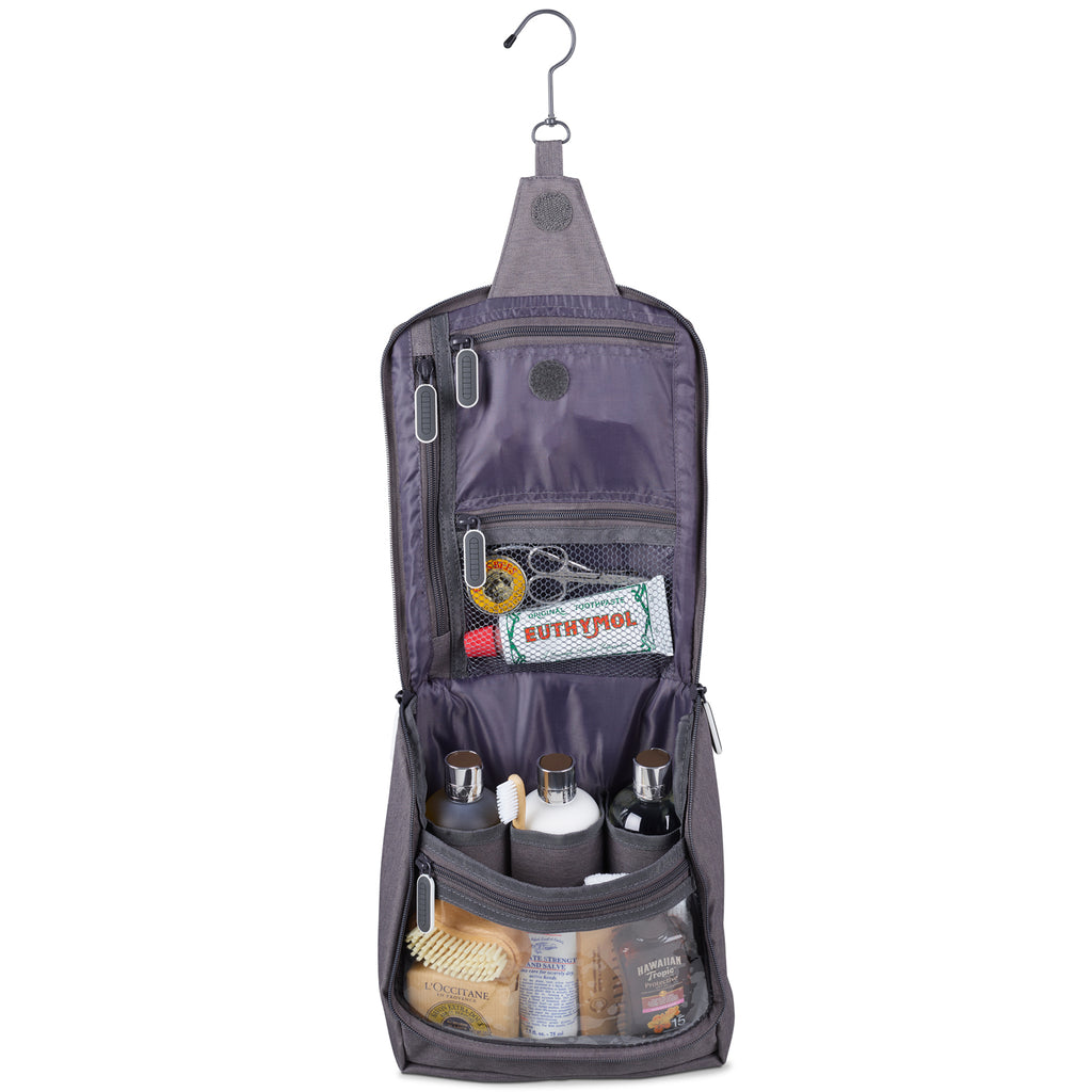 noome® Large Hanging Grey Toiletry Wash Bag