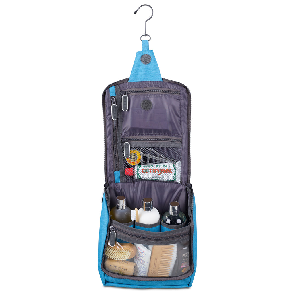 noome® Large Hanging Blue Toiletry Wash Bag