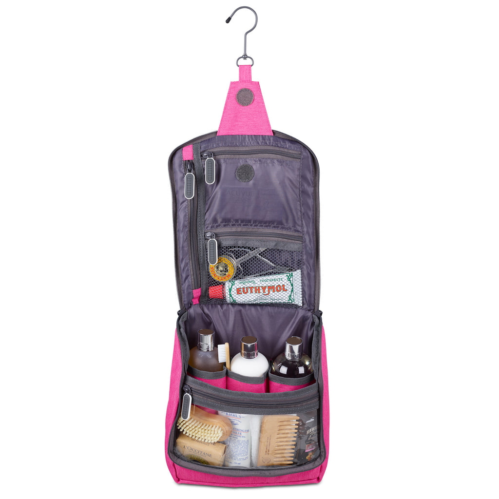noome® Large Hanging Pink Toiletry Wash Bag