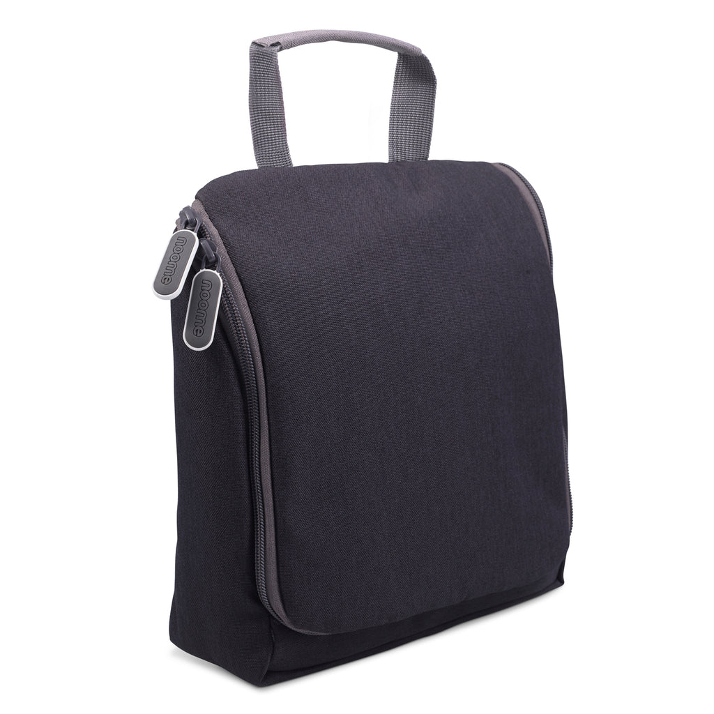 noome® Large Hanging Black Toiletry Wash Bag